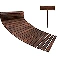 Amazon.com : Dragosum 8FT Garden Pathway Wooden Walkway, Outdoor Path ...