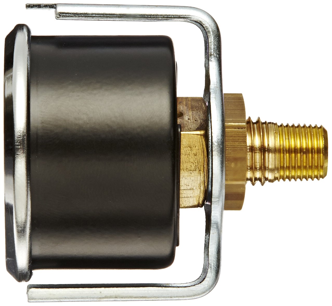 1-1/2 Dial NOSHOK 100 Series Steel Dual Scale Dial Indicating Pressure ...