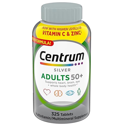 Pack of 3 (Buy 1 get 2 for free) Centrum Silver Adults 50+ Multivitamin ...