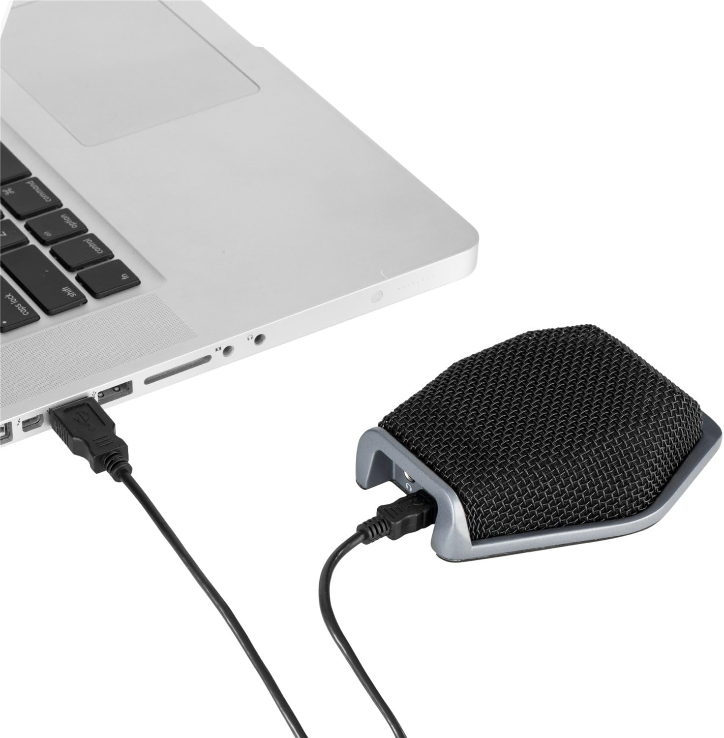 Conference Microphone, Mouriv CMM3 USB Plug Mic Table Top Desktop ...