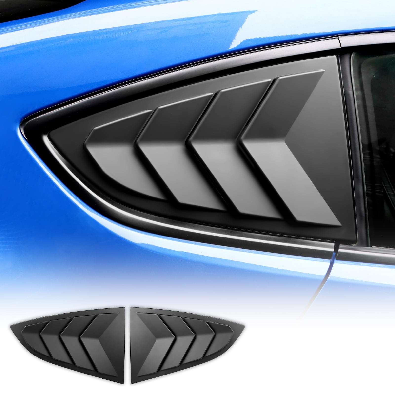 KUNGKIC for Toyota GR86 Subaru BRZ 2021 2022 2023 2024 Rear Side Window ...