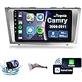 Amazon.com: 8 CORE 4G+64G Car Radio for Toyota Camry 2006-2011 with Wireless Apple CarPlay ...