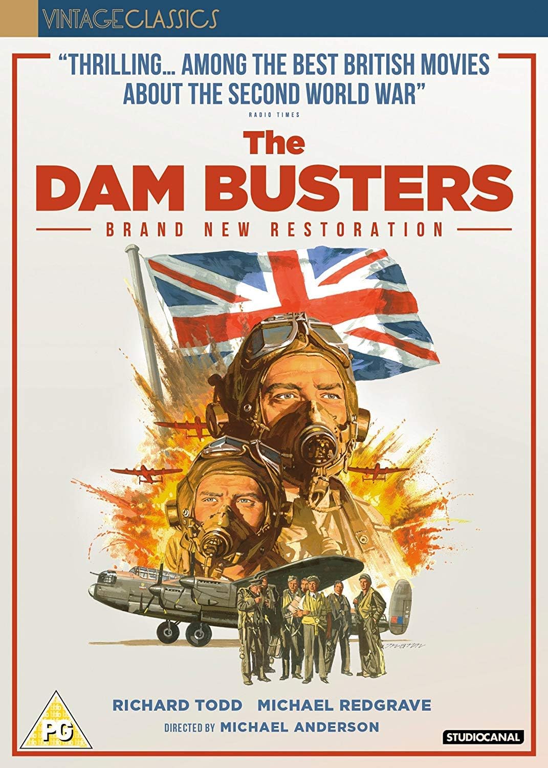 The Dam Busters [DVD] [2018]: Amazon.co.uk: Michael Redgrave, Richard ...