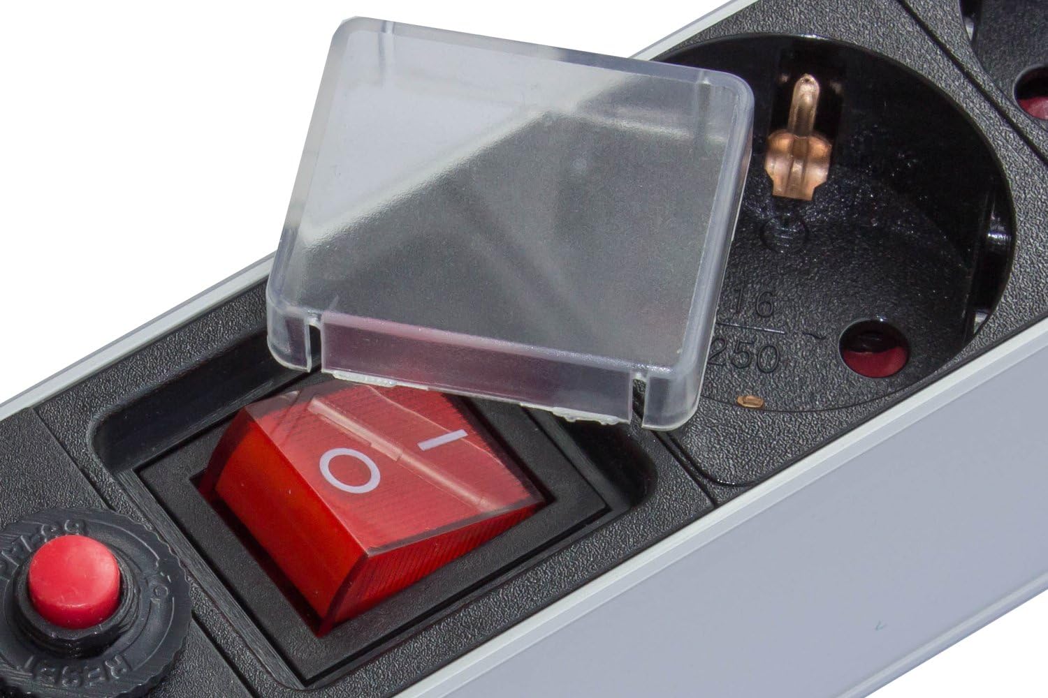 Good Connections power strip 19 “(1U) – earthing contact plug to 8x ...