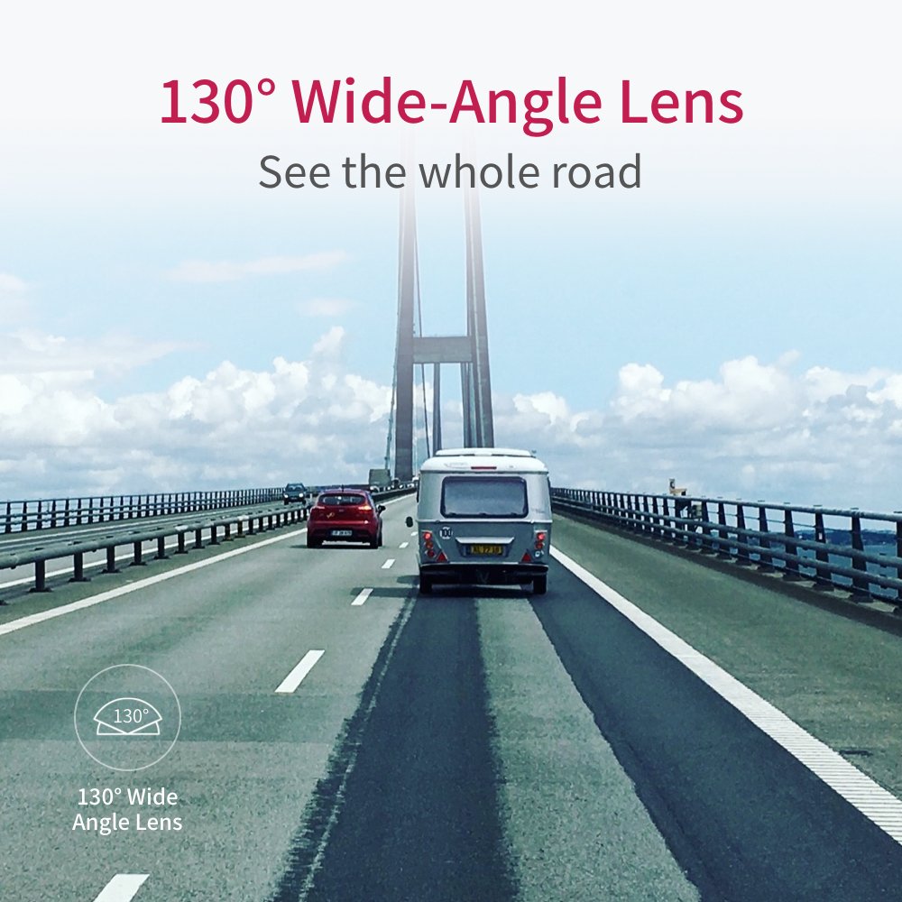 YI Compact Dash Cam, 1080p Full HD Car Dashboard Camera with 2.7" LCD ...