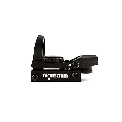 Buy Monstrum Tactical R01C Red Dot Sight with 4 Reticles and RedGreen ...