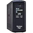 CyberPower CP1000AVRLCD 1000 VA NO Break, 1000 VA AVR, Negro : Amazon ...