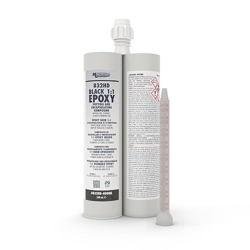 MG Chemicals 832HD-400ML Black 1:1 Epoxy Encapsulating and Potting ...