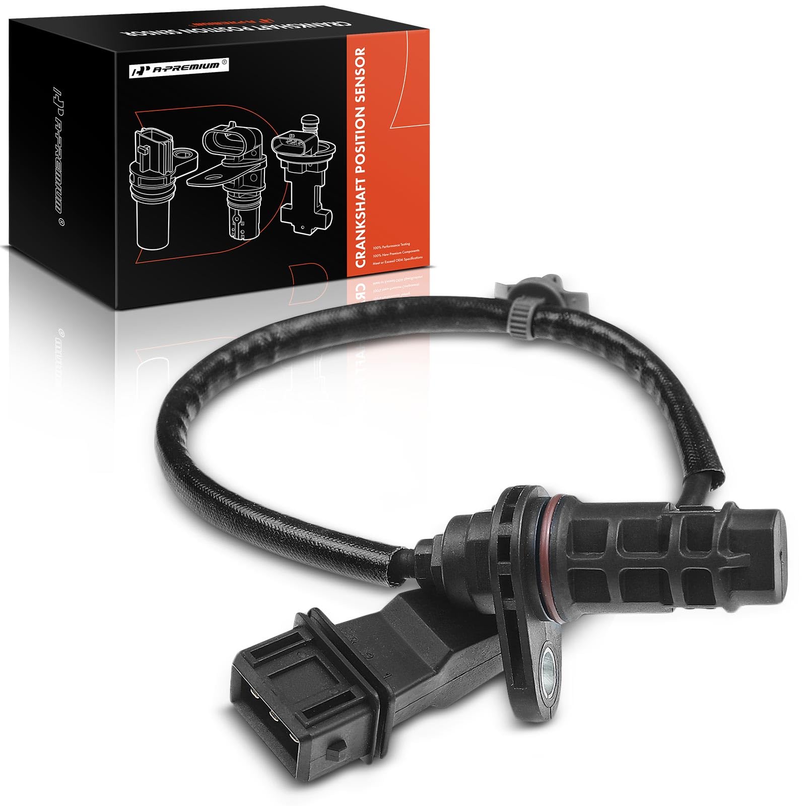 A-Premium Engine Crankshaft Position Sensor Compatible with Hyundai ...