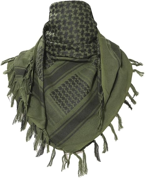 TACVASEN Military Scarf Men Tactical Army Scarf Combat Airsoft Scarf ...