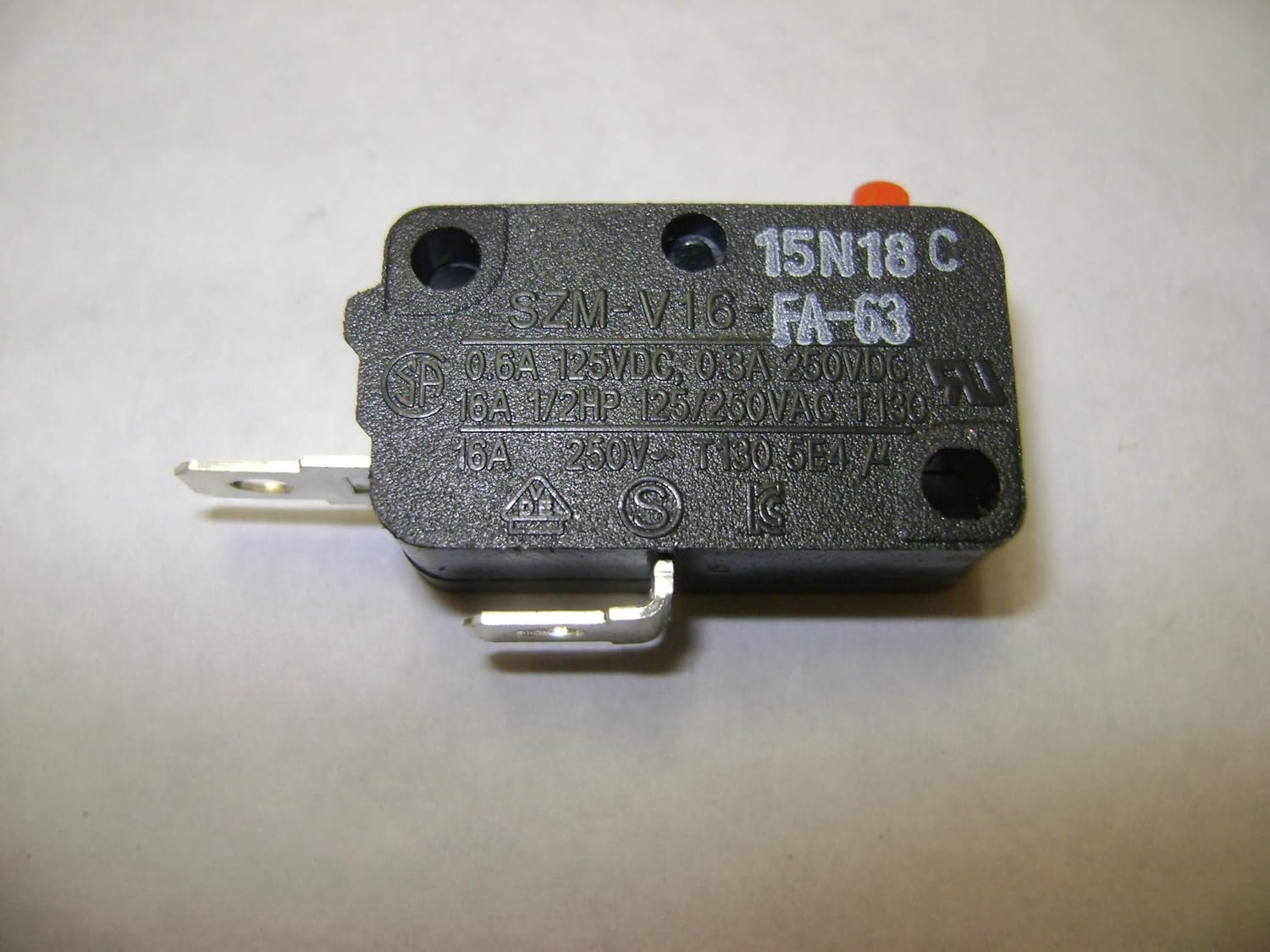 Microwave Oven Door Normally Open Szm-v16-fa-63 Micro Switch by STARION ...