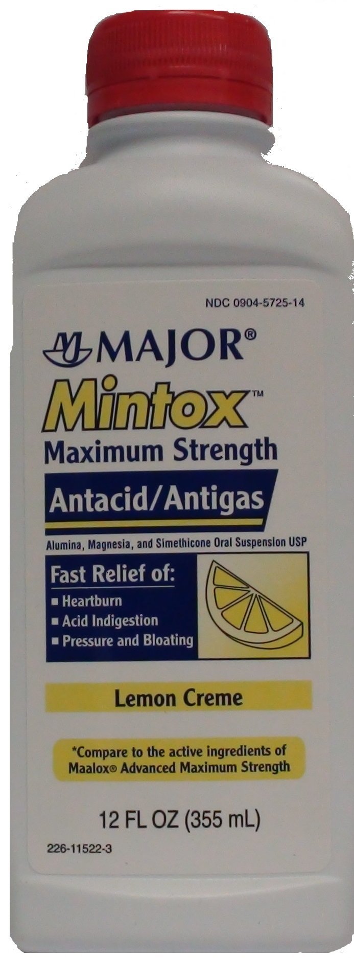 Mua Mintox Maximum Strength Antacid Anti-Gas Liquid Generic for Maalox ...