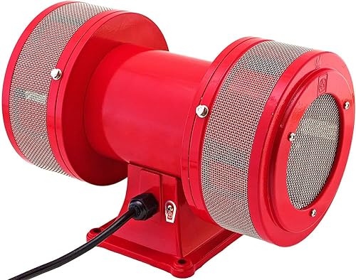 Vixen Horns Extra Loud Air Raid Siren - Industrial Alarm Heavy Duty ...