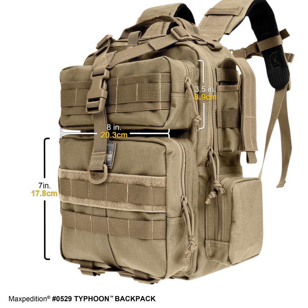 Mua MAXPEDITION Typhoon Backpack trên Amazon Mỹ chính hãng 2024 | Fado