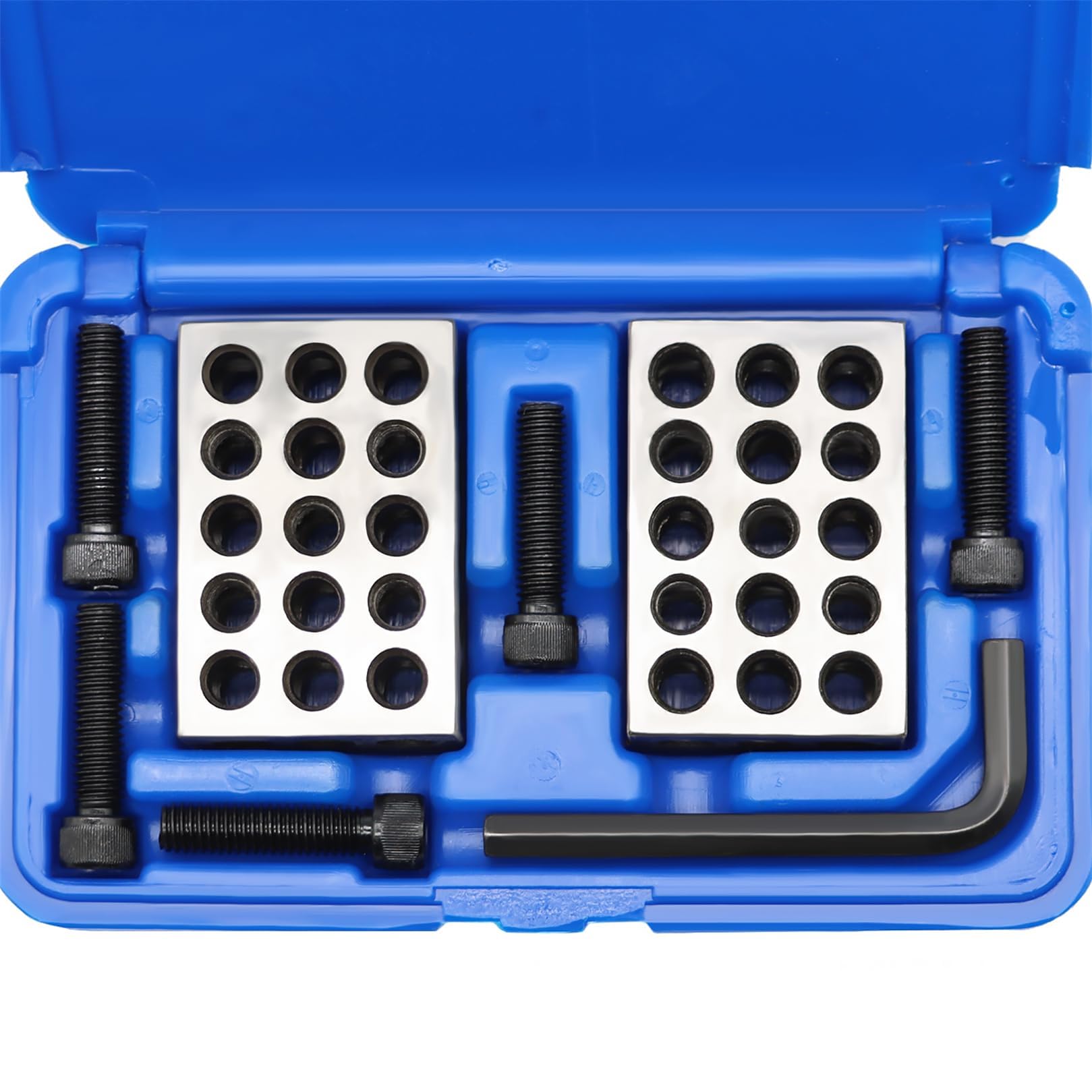 Jecoupoon 123 Blocks Matched Pair 23 Holes .0002 Precision Ground ...