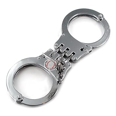 Buy Hinged Nickel Plated Double Lock Handcuffs at Ubuy Philippines