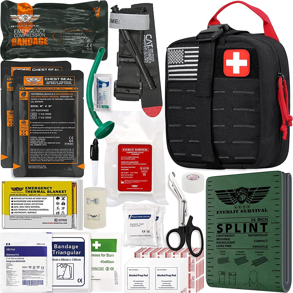 Mua EVERLIT Advanced Emergency Trauma Kit, CAT GEN-7 Tourniquet Mil ...