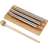 Amazon.com: Meditation Trio Chime, Three Tone Solo Percussion Instrument for Prayer, Yoga ...