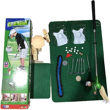 Indoor Golf Toys Set with Mini Man, Funny Golf Balls Golf Simulators ...