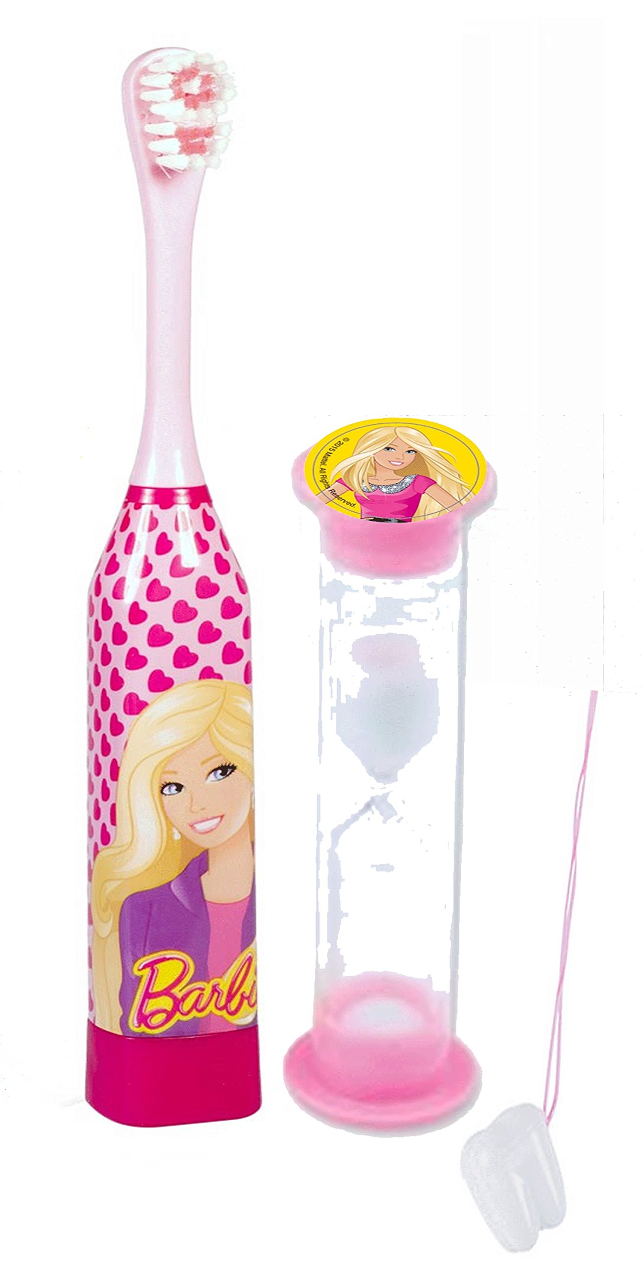 Buy Barbie Girl 2pc Bright Smile Oral Hygiene Set! Turbo Powered ...