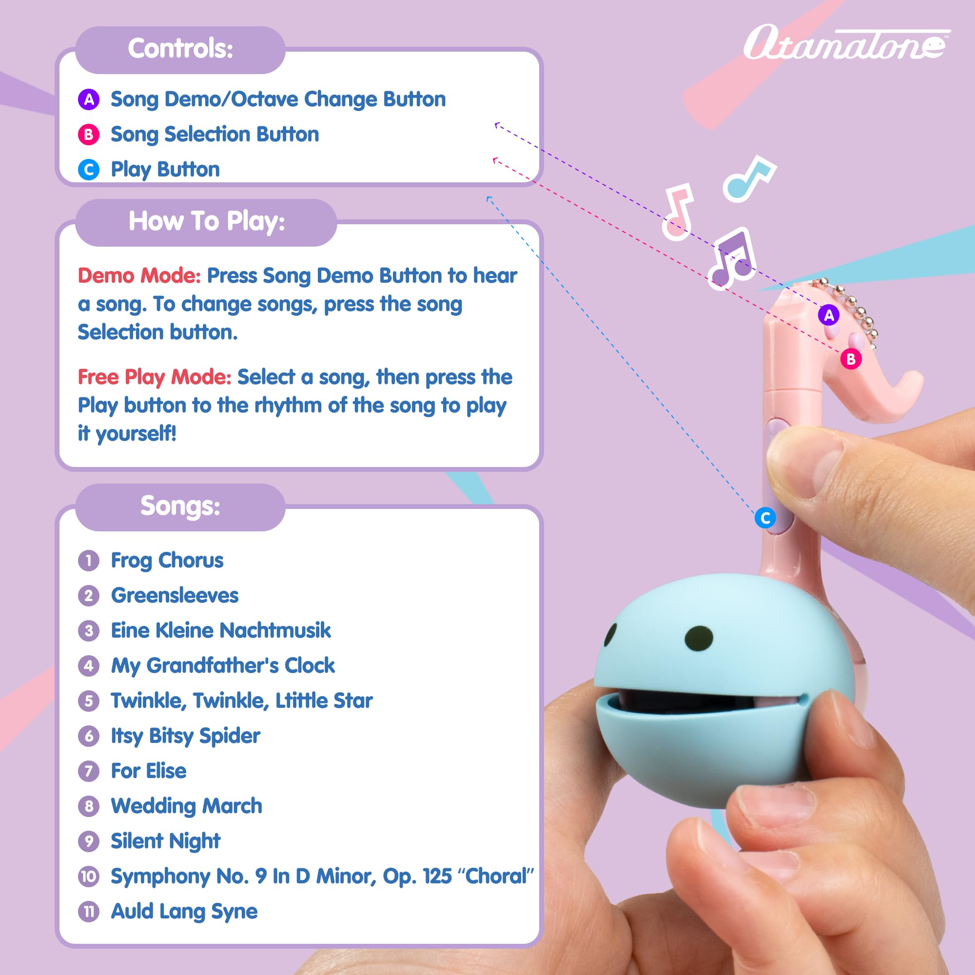 Mua Otamatone Melody Series Japanese Electronic [Mini Size] Musical ...