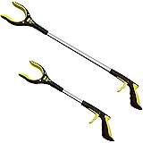 Amazon.com: 2-Pack 32 Inch Extra Long Grabber Reacher with Rotating Jaw ...