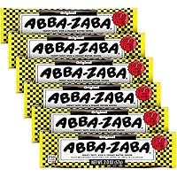 Amazon.com : ABBA-ZABA Candy Bar 24 ct. Box : Taffy Candy : Grocery ...