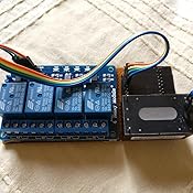 Robotbanao Optocoupler 4 Channel 5v Relay Module Control for Arduino Dsp Avr Pic Arm, Blue ...