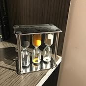 Master Class Egg Timer / Triple Sand Timer, Stainless Steel: Amazon.fr ...