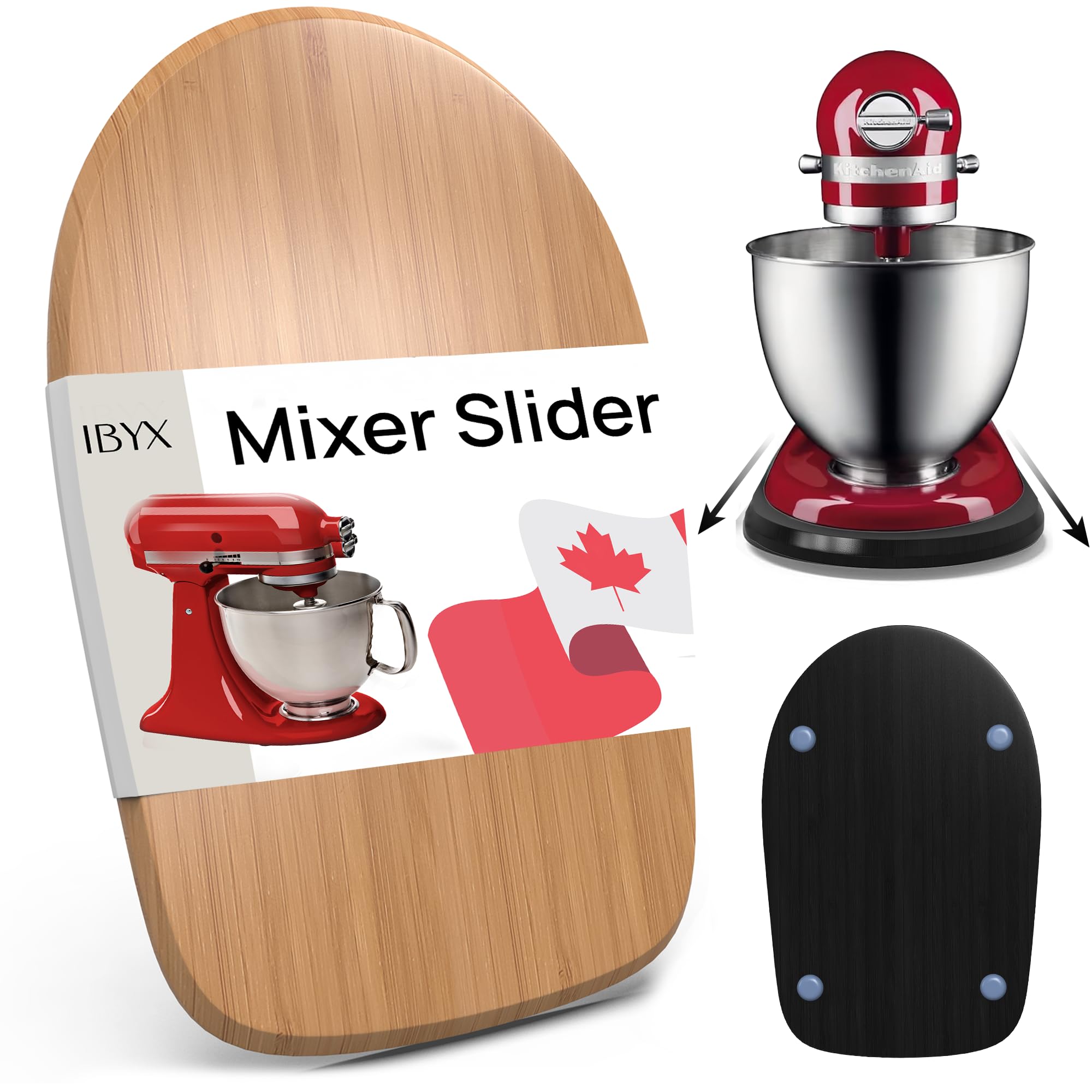 Ibyx Elegant Sliding Tray for Your Coffee Maker & Heavy Kitchen ...