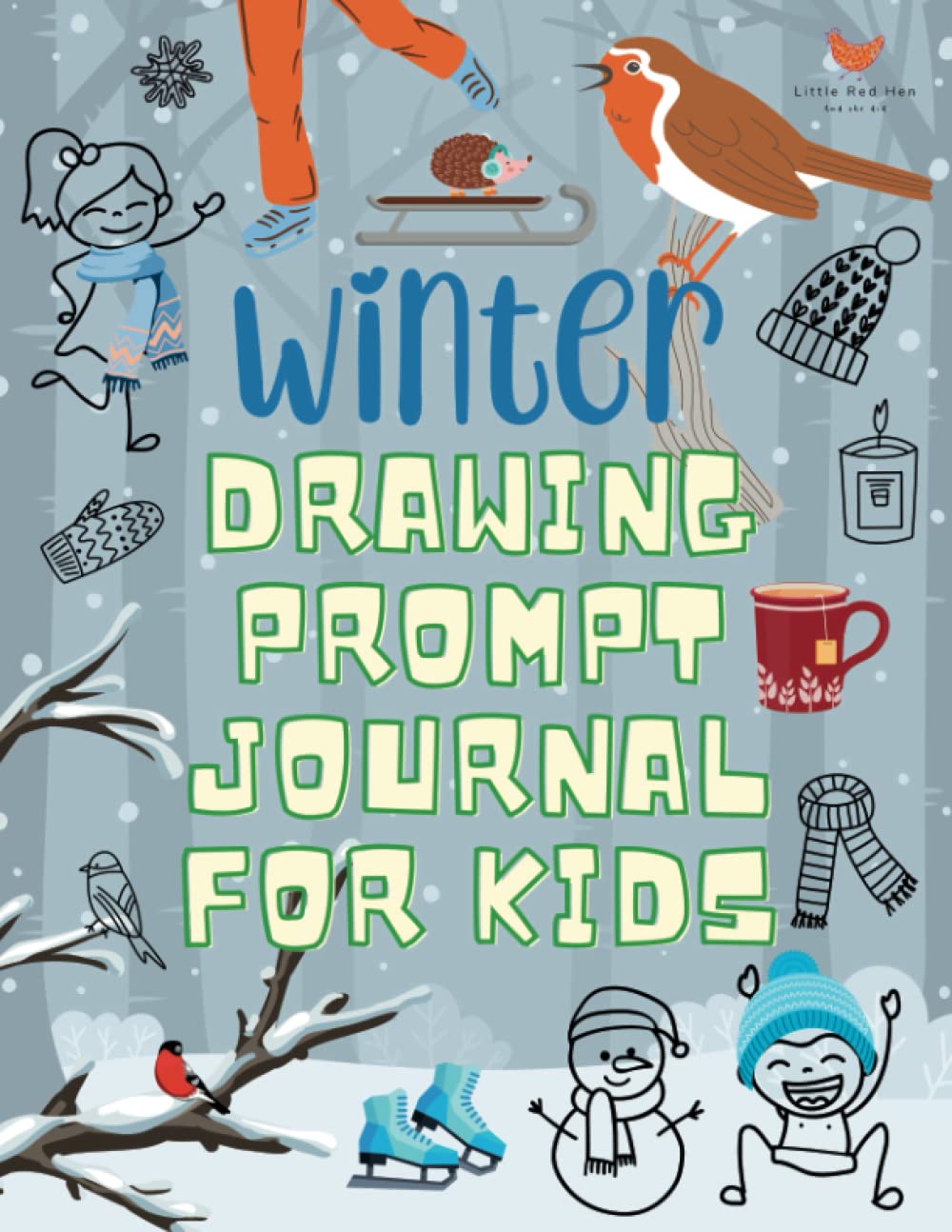 Mua Winter Drawing Prompt Journal for Kids: Creative Prompts to Inspire ...