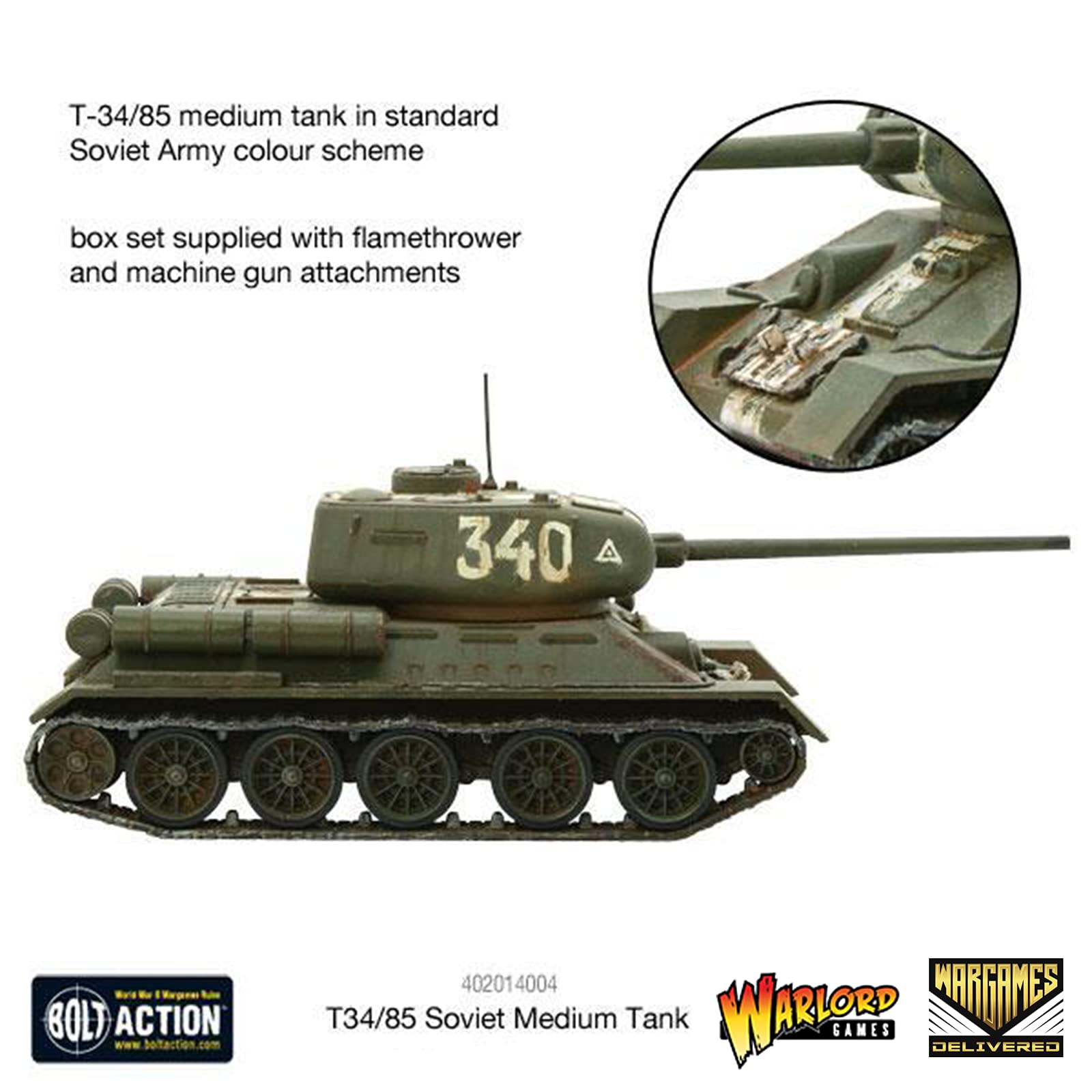 Mua Wargames Delivered Bolt Action Miniatures - T-34/85 Medium German ...