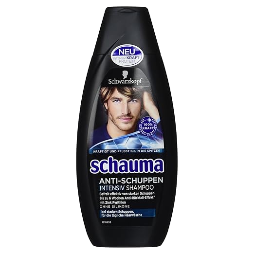 Schwarzkopf Schauma Anti-Schuppen Intensiv Shampoo, 400 ml: Amazon.de ...