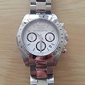 Invicta 9211 Speedway Unisex Wrist Watch Stainless Steel Quartz White ...