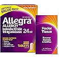 Amazon.com: Allegra Adult 24-Hour Allergy Relief Tablets with Bonus ...