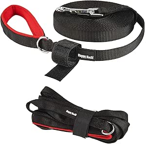 Amazon.com : PETTOM Dog Obedience Recall Training Agility Padded Lead ...
