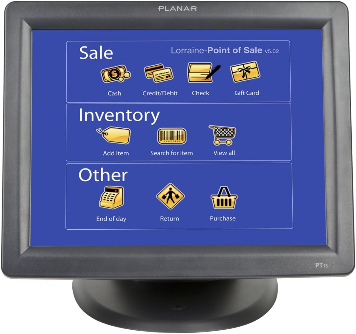 Amazon.com: Planar PT1500MX Touchscreen LCD Monitor - 15" - 5-wire ...