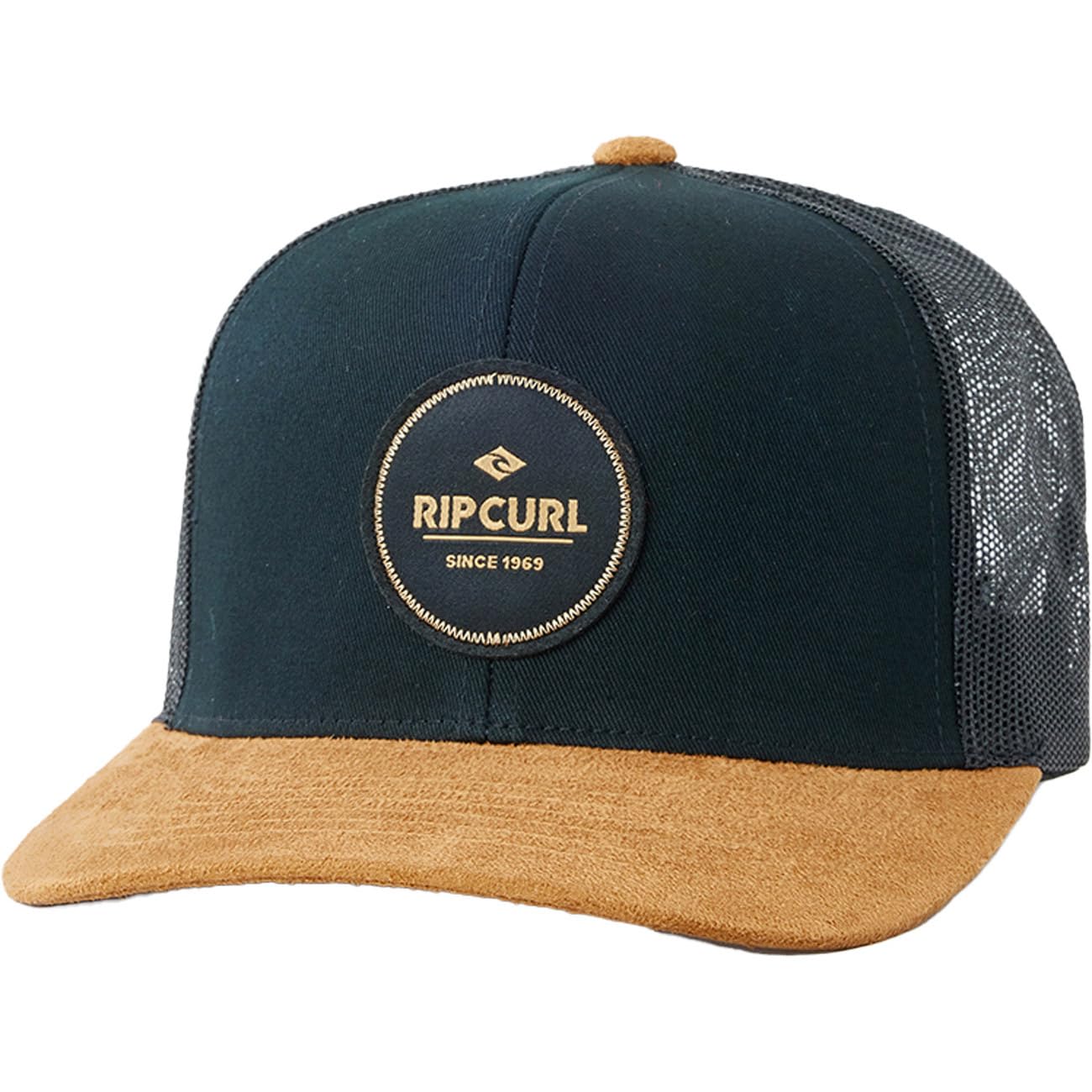 Rip Curl Icons Trucker Hat, Mesh Back Cap Snapback for Men, Adjustable ...