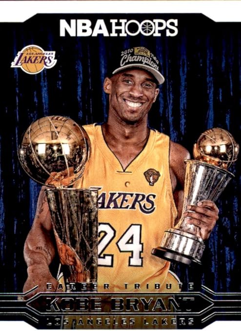 Amazon.com: 2017-18 Hoops #296 Kobe Bryant Career Tribute NBA ...