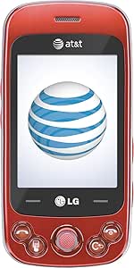 Amazon.com: LG Neon II Phone, Red (AT&T)