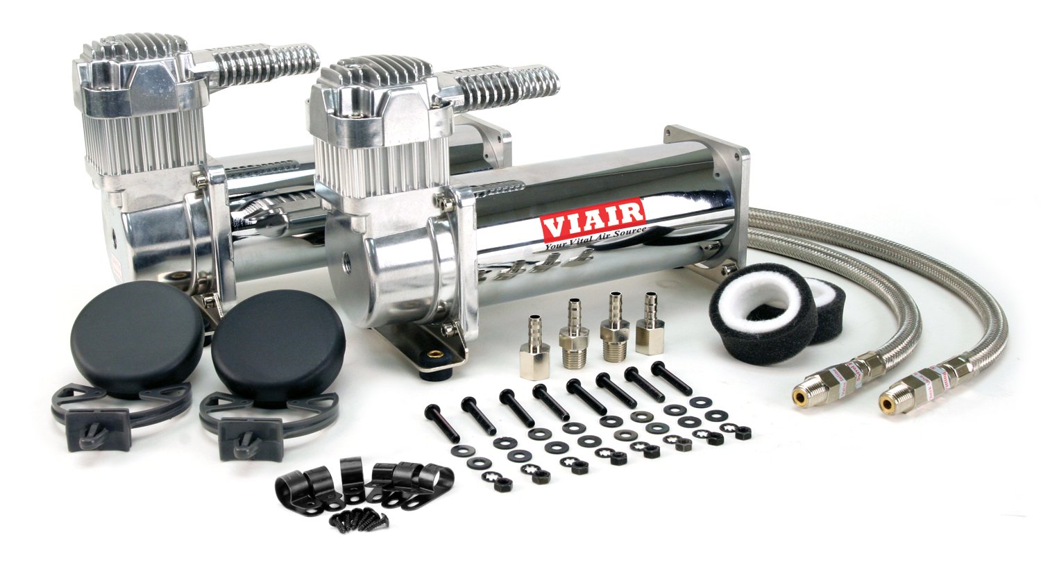 Mua VIAIR 444C - Dual Air Compressor for Air Suspension (2 Pack) | 12V ...