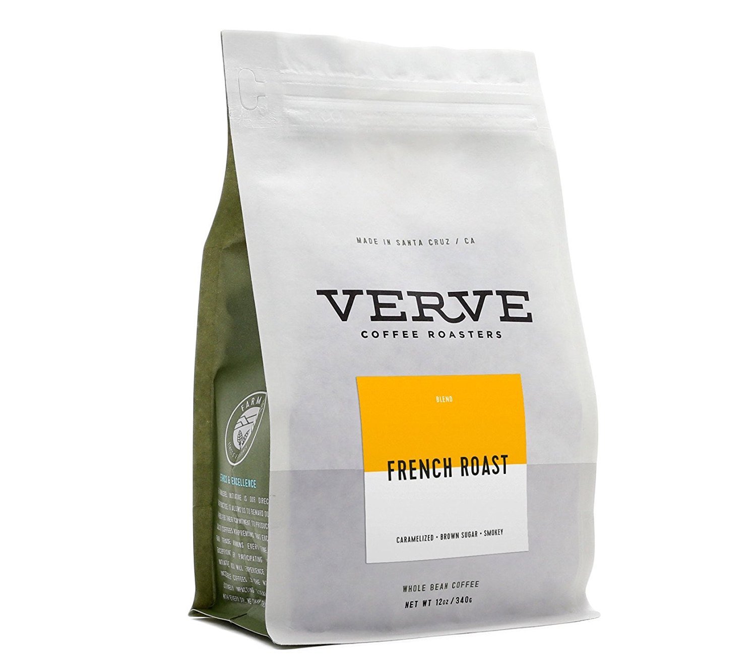 Amazon.com : Verve Coffee Roasters "Beuna Vista" Dark Roast 12 oz. Bag ...