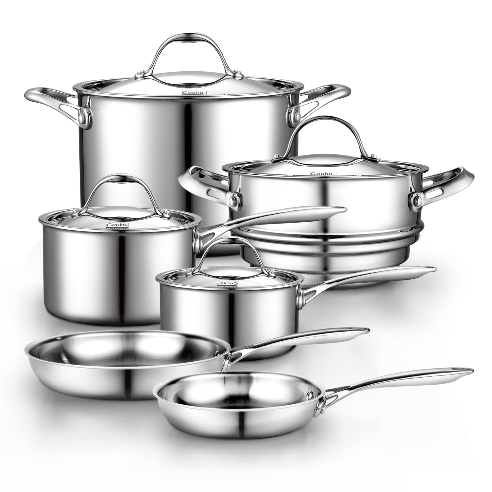 Mua 10 Pc Cookware Set trên Amazon Mỹ chính hãng 2024 | Fado