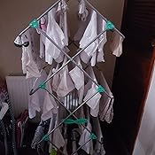 Addis Easi 3-Tier Indoor Airer, 15 M Drying Space - Metallic Aqua ...