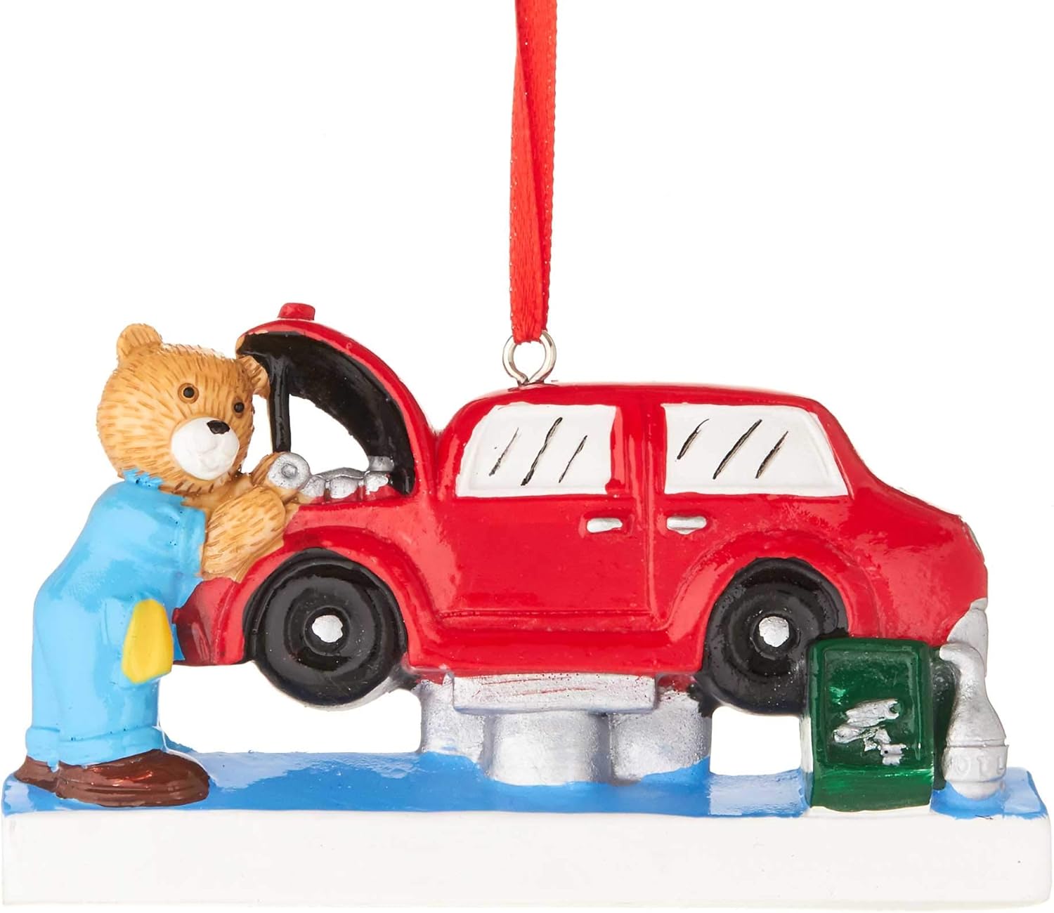 Amazon.com: Bear Mechanic Personalized Ornament - Free Customization ...