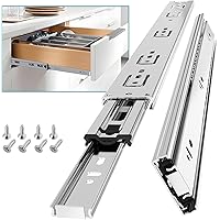 BAIDICE 1 Pair Full Extension Ball Bearing Drawer Slides 8 10 12 14 16 ...