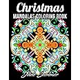 Amazon.com: Christmas Mandalas: An Adult Coloring Book with Fun, Easy ...