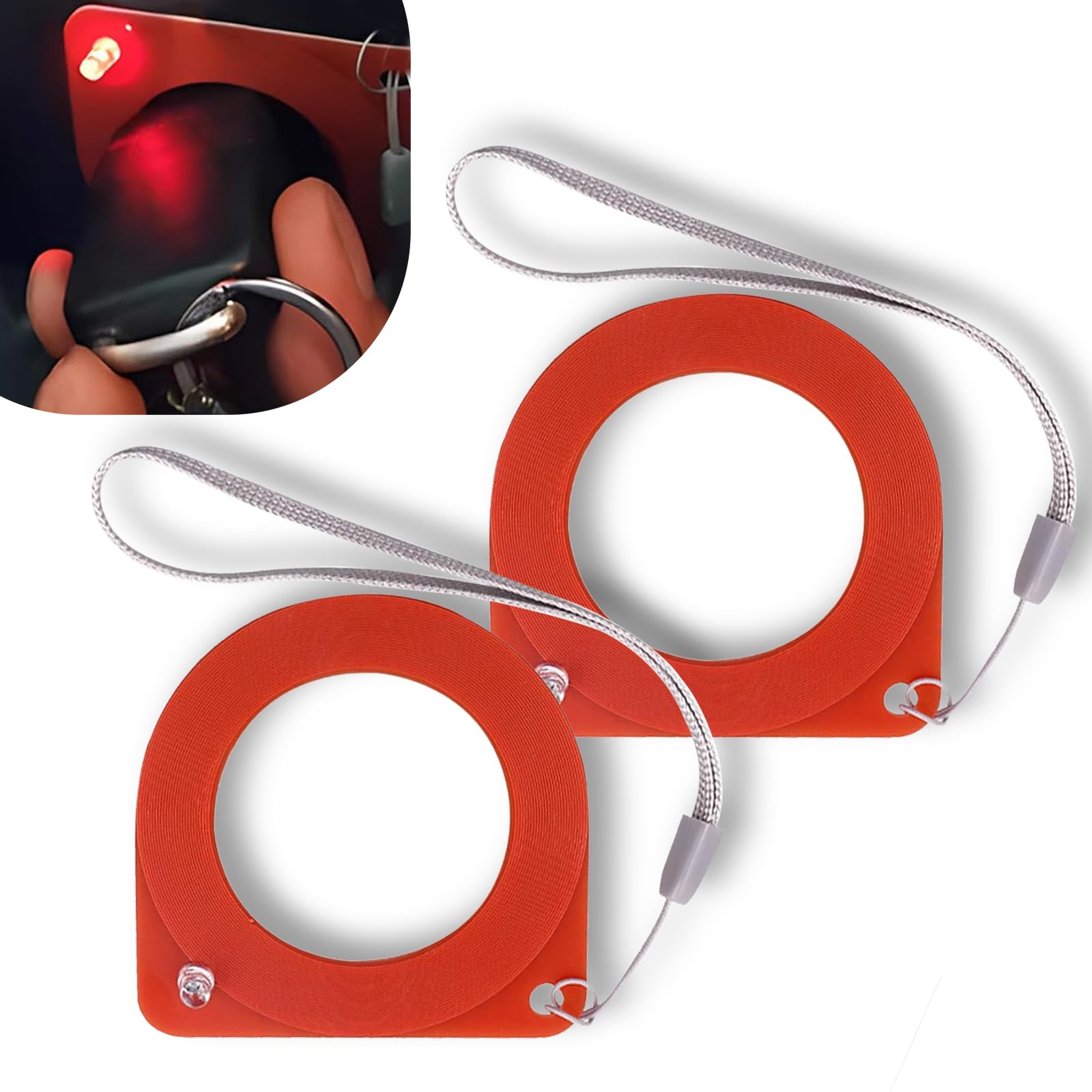 icykale 2 Pack Car ECU Test Coil, 2.67" ABS Anti-Theft Vehicle ...