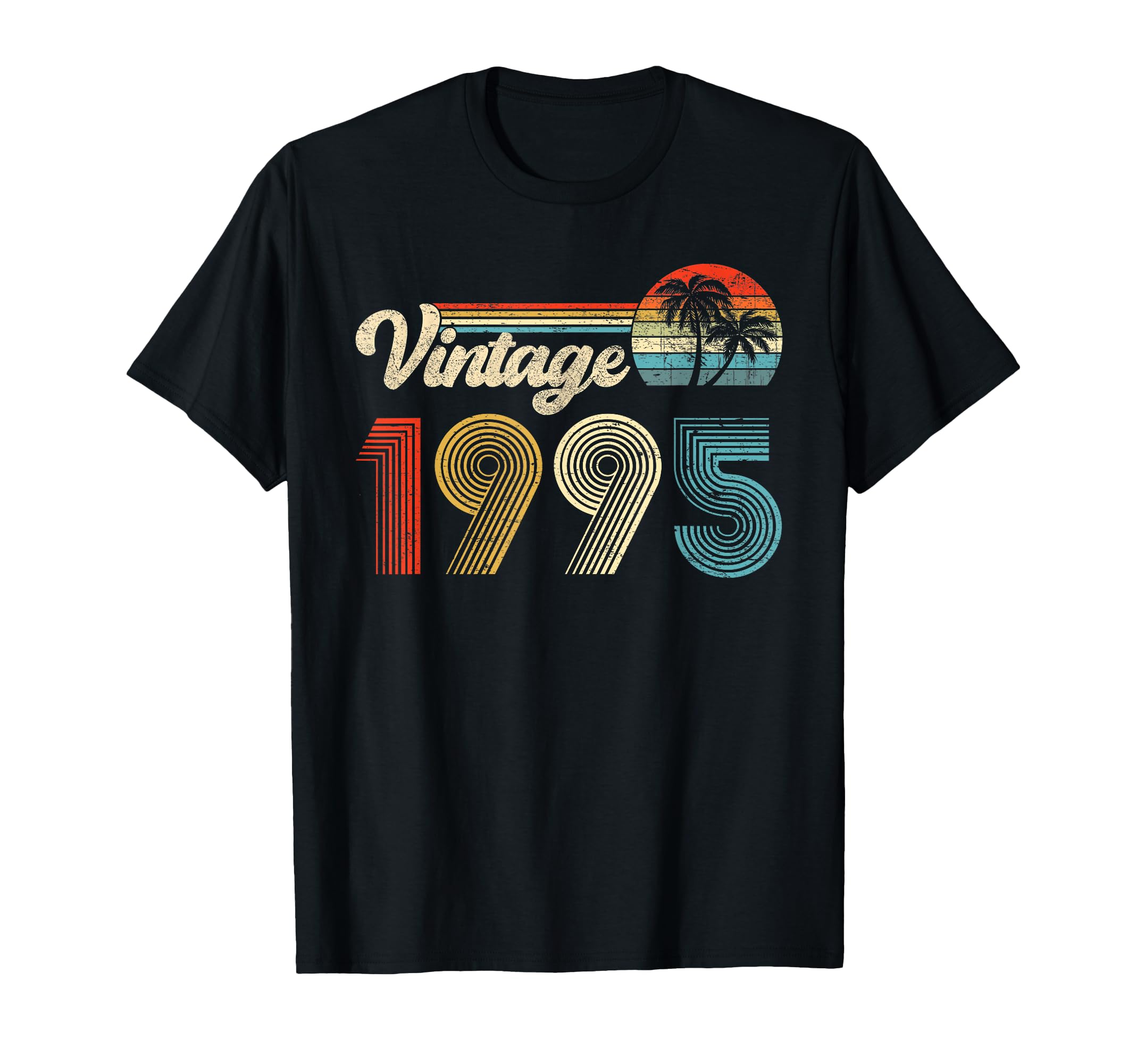 Vintage 1995 30th Birthday Funny Born In 1995 30 Year Old T-Shirt size ...