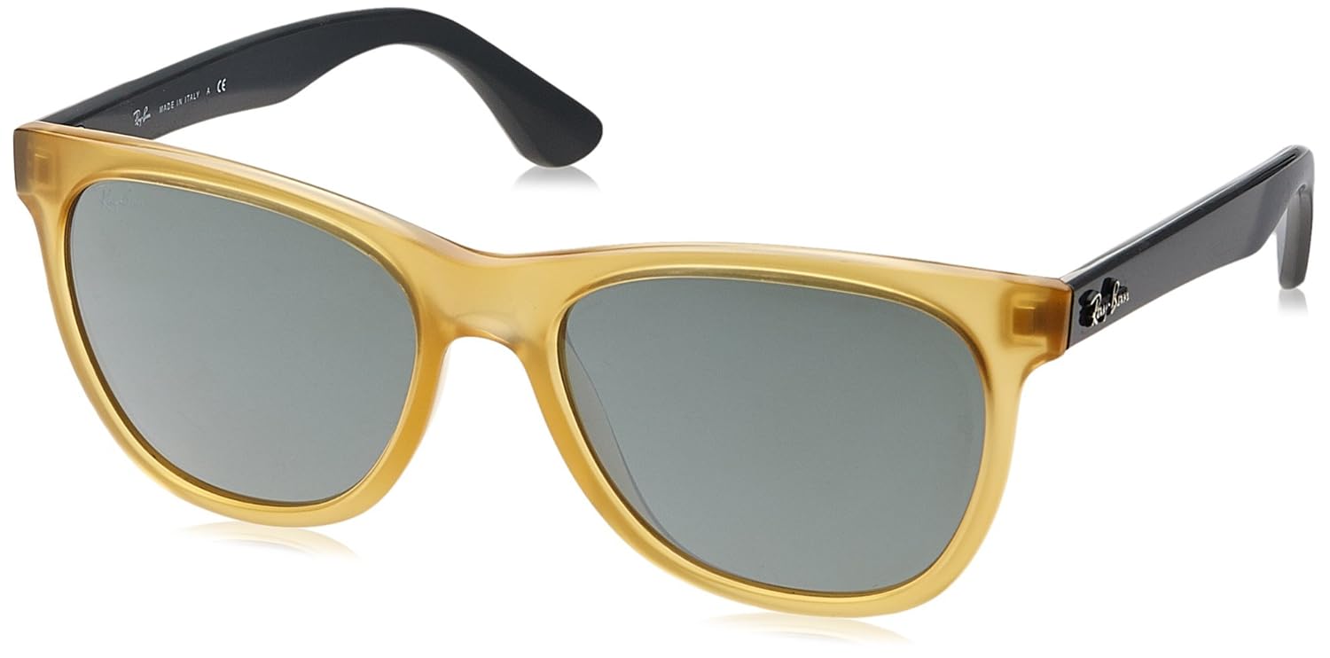 Buy Ray-Ban Square Sunglasses (Yellow) (RB4184|6043/40|54) at Amazon.in
